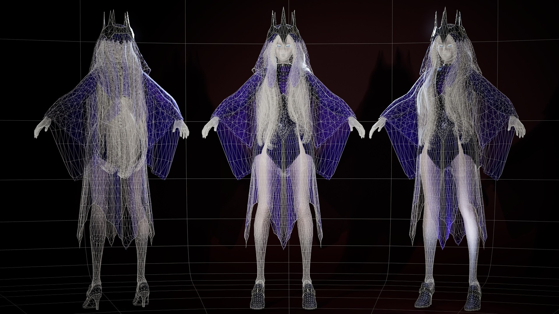 Ghost Lady 3D Model - TurboSquid 2118723