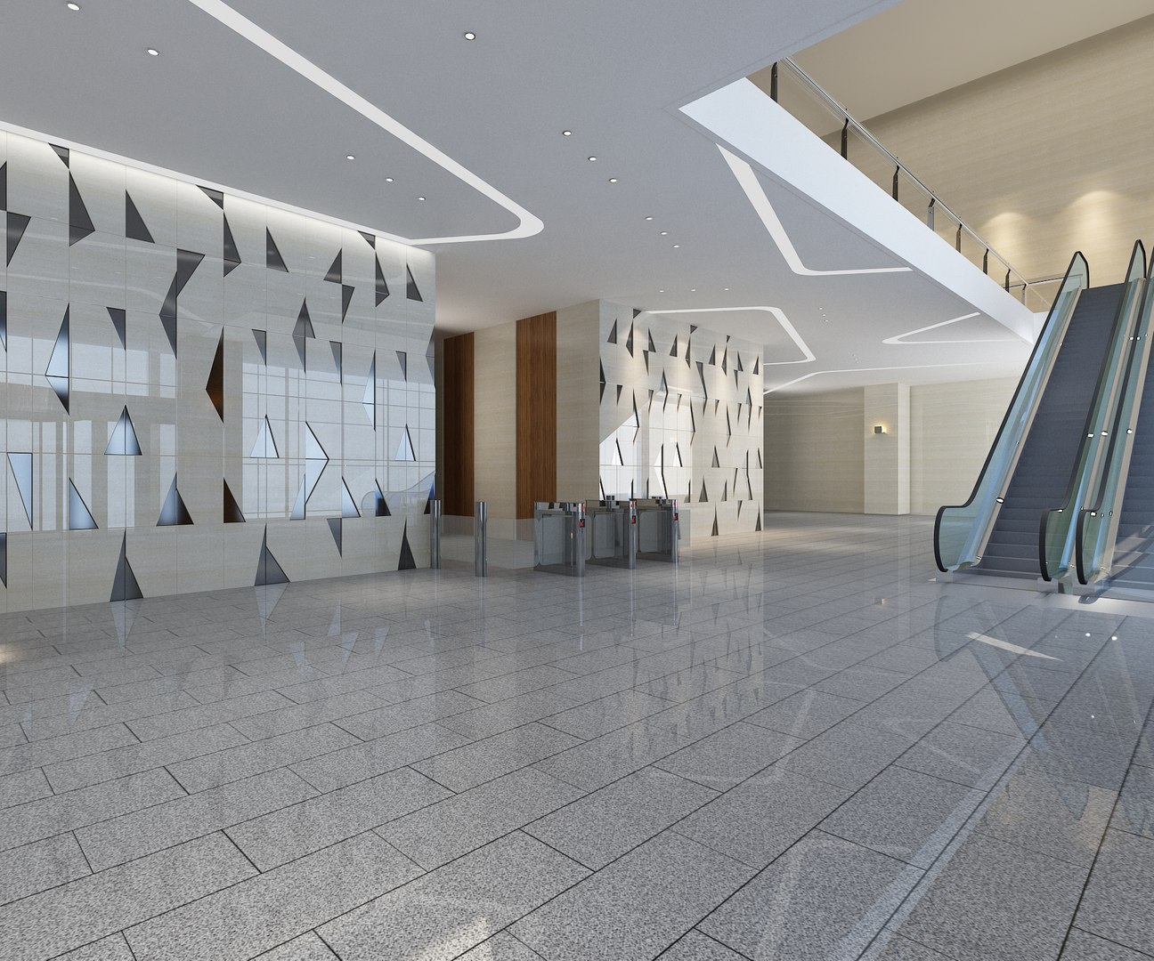 3D Modern Hall 16 - TurboSquid 2084855