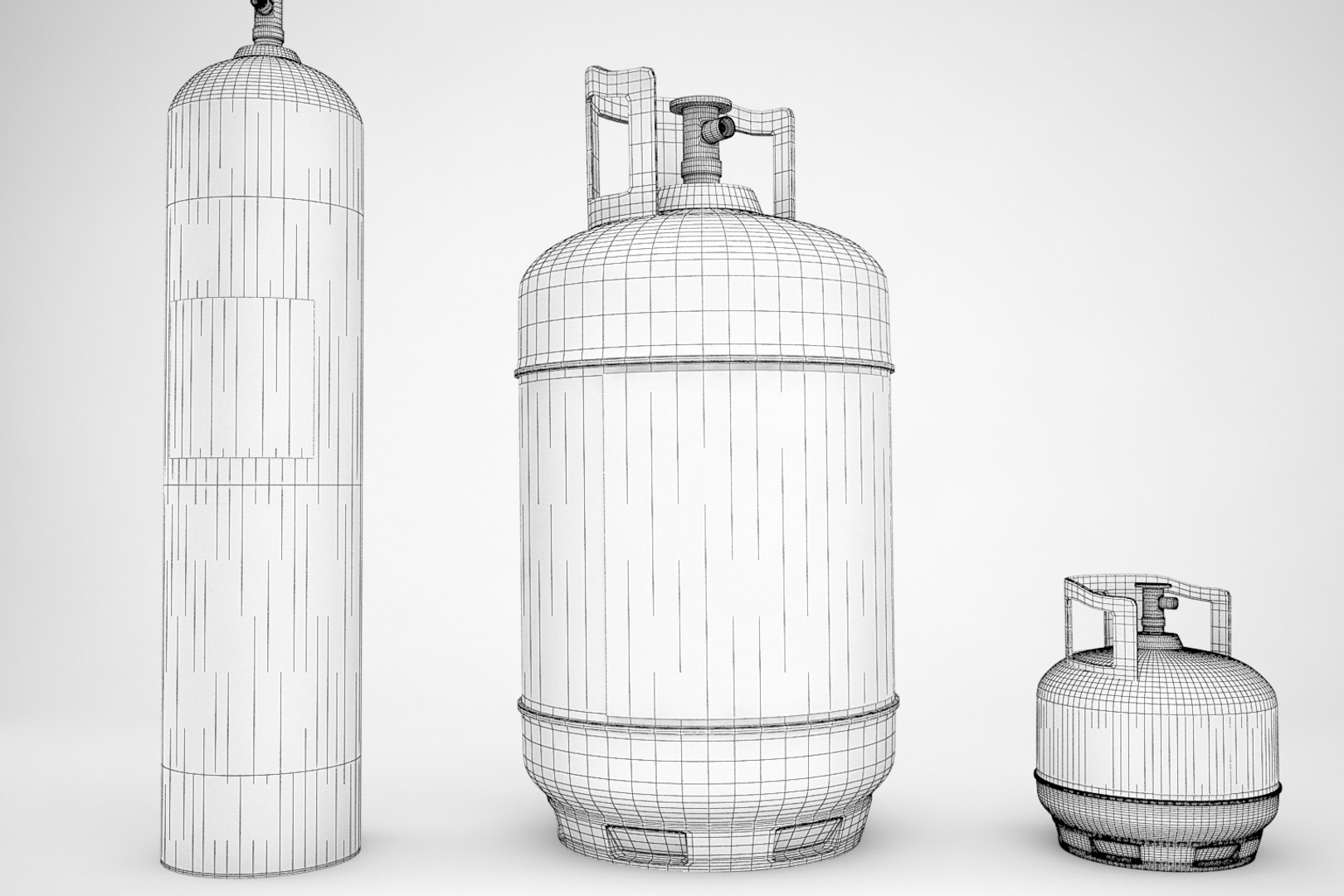 Gas Tanks Best 3D - TurboSquid 1378607