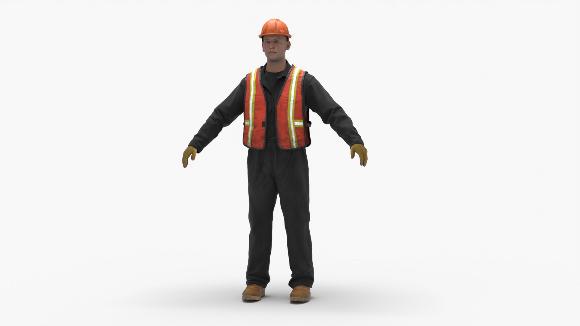 Construction Worker Model - TurboSquid 2229130