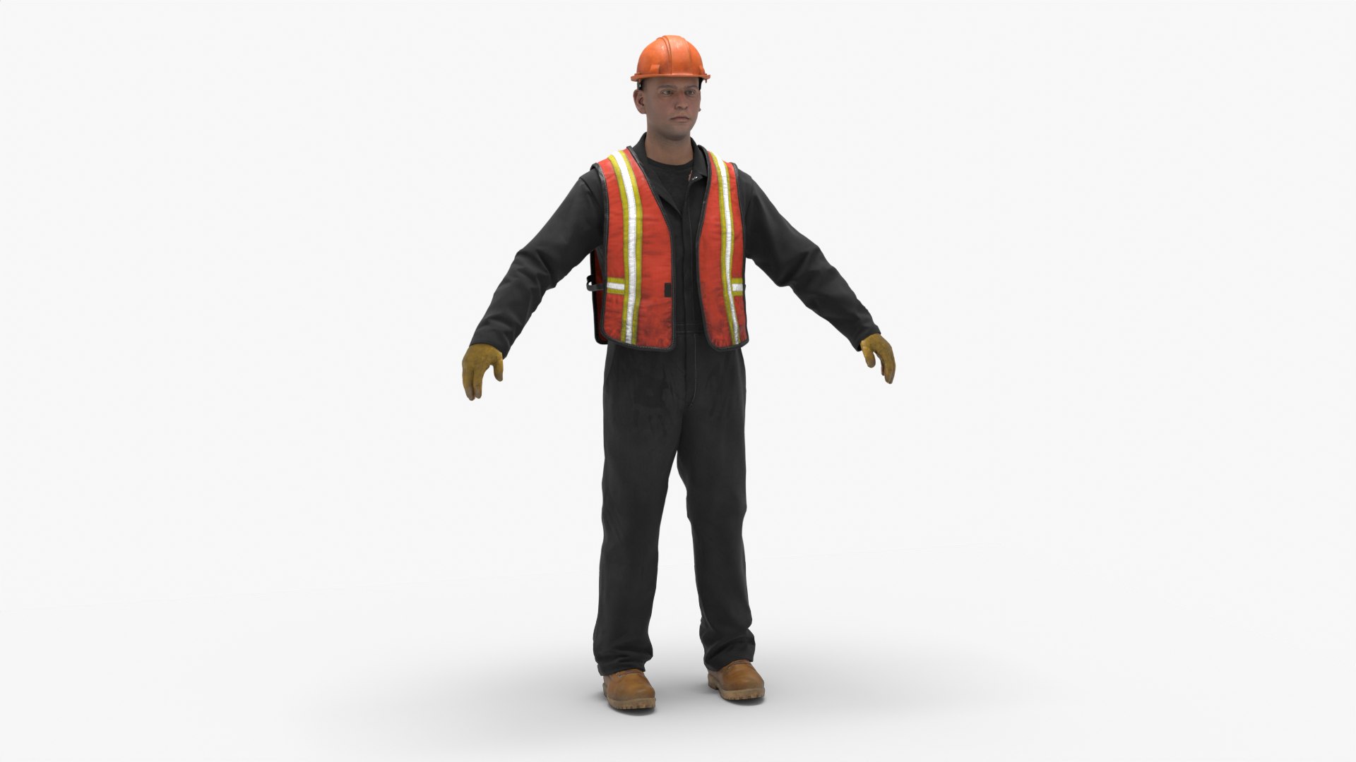 Construction Worker Model - TurboSquid 2229130