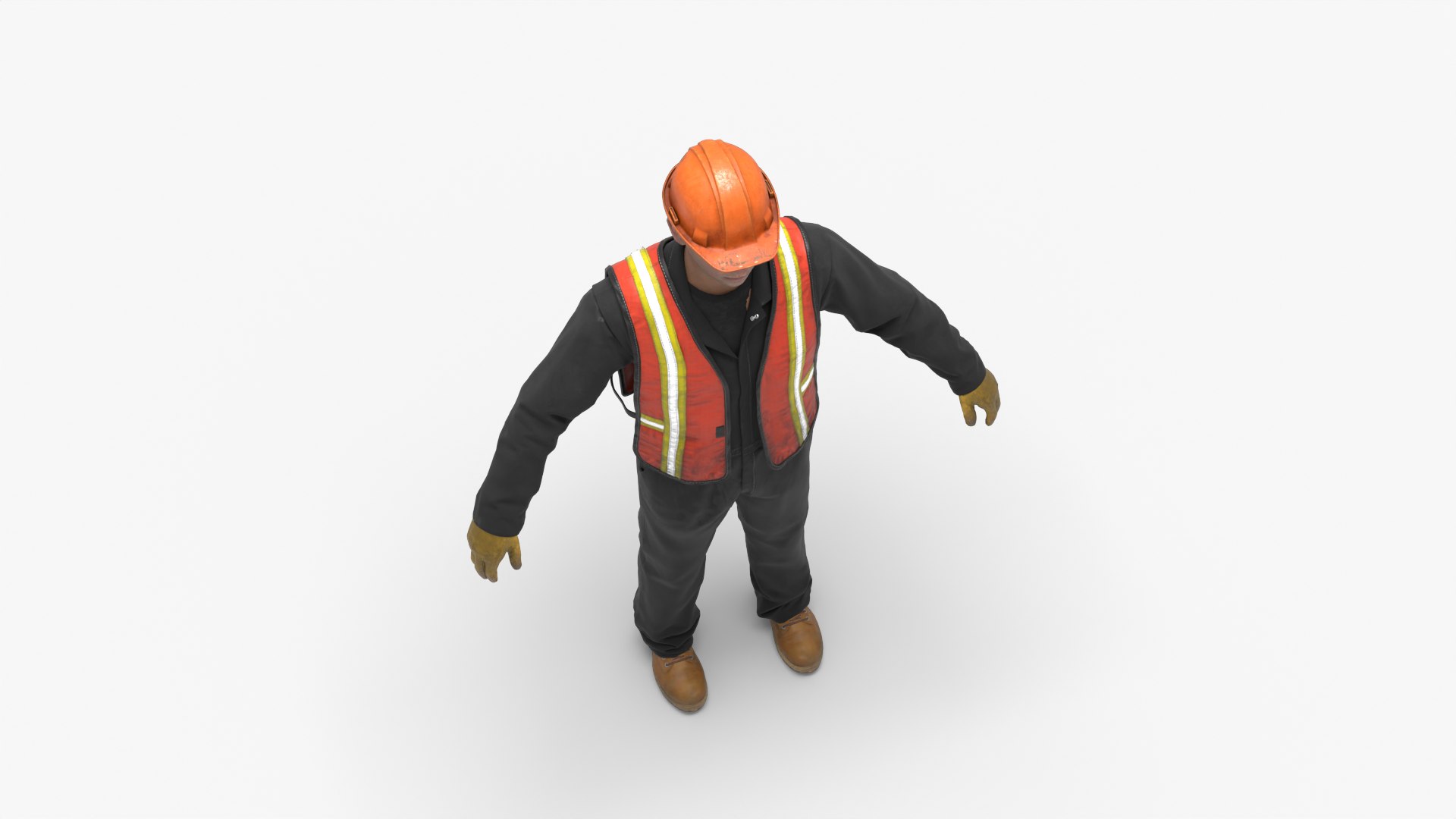 Construction Worker Model - TurboSquid 2229130