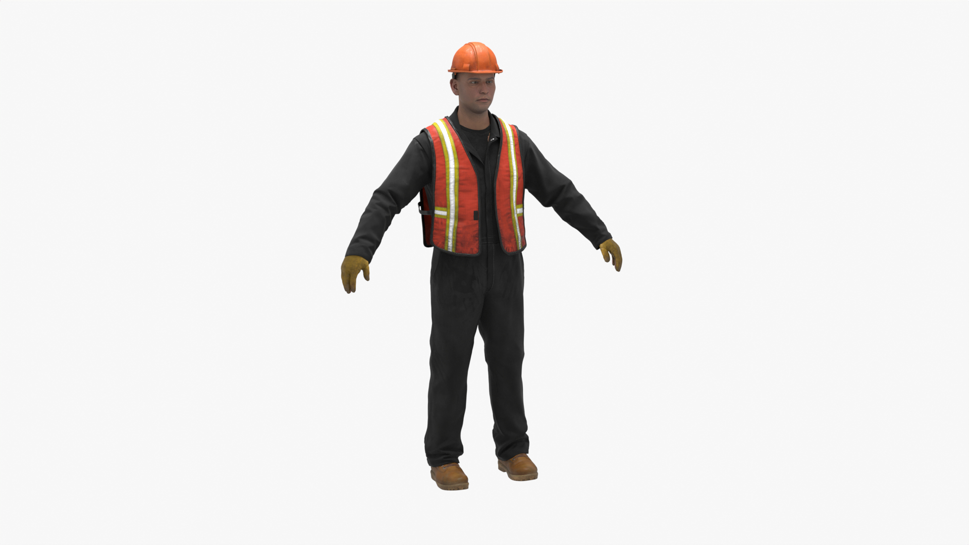 Construction Worker Model - TurboSquid 2229130