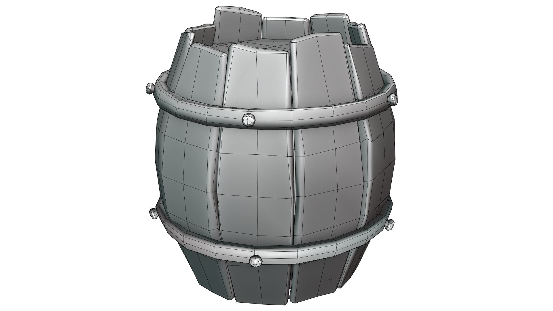 Barrel Stylized 3D Model - TurboSquid 1727111