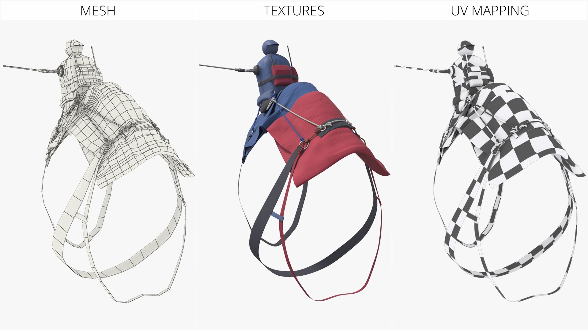 Streamlined Camel Racing Setup 3D - TurboSquid 2461688