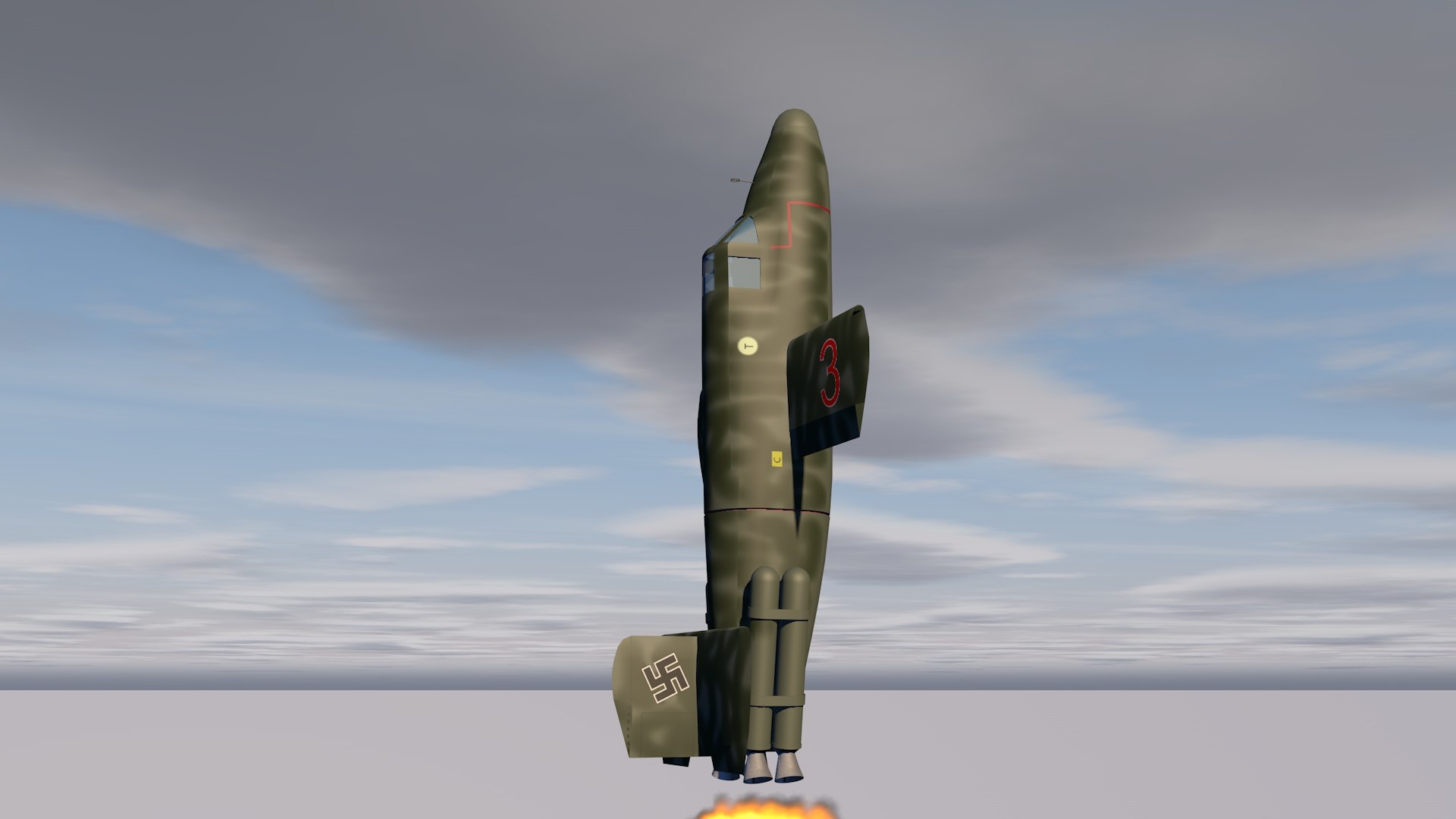 3D Bachem Ba 349 Natter - TurboSquid 1844091