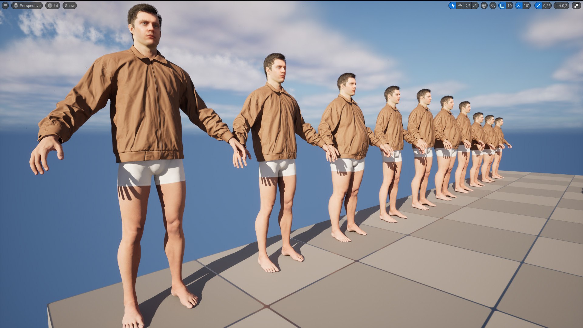 3D Model Jacket 4 - All MH Bodies UE5 Skeletons - Rigged - TurboSquid ...