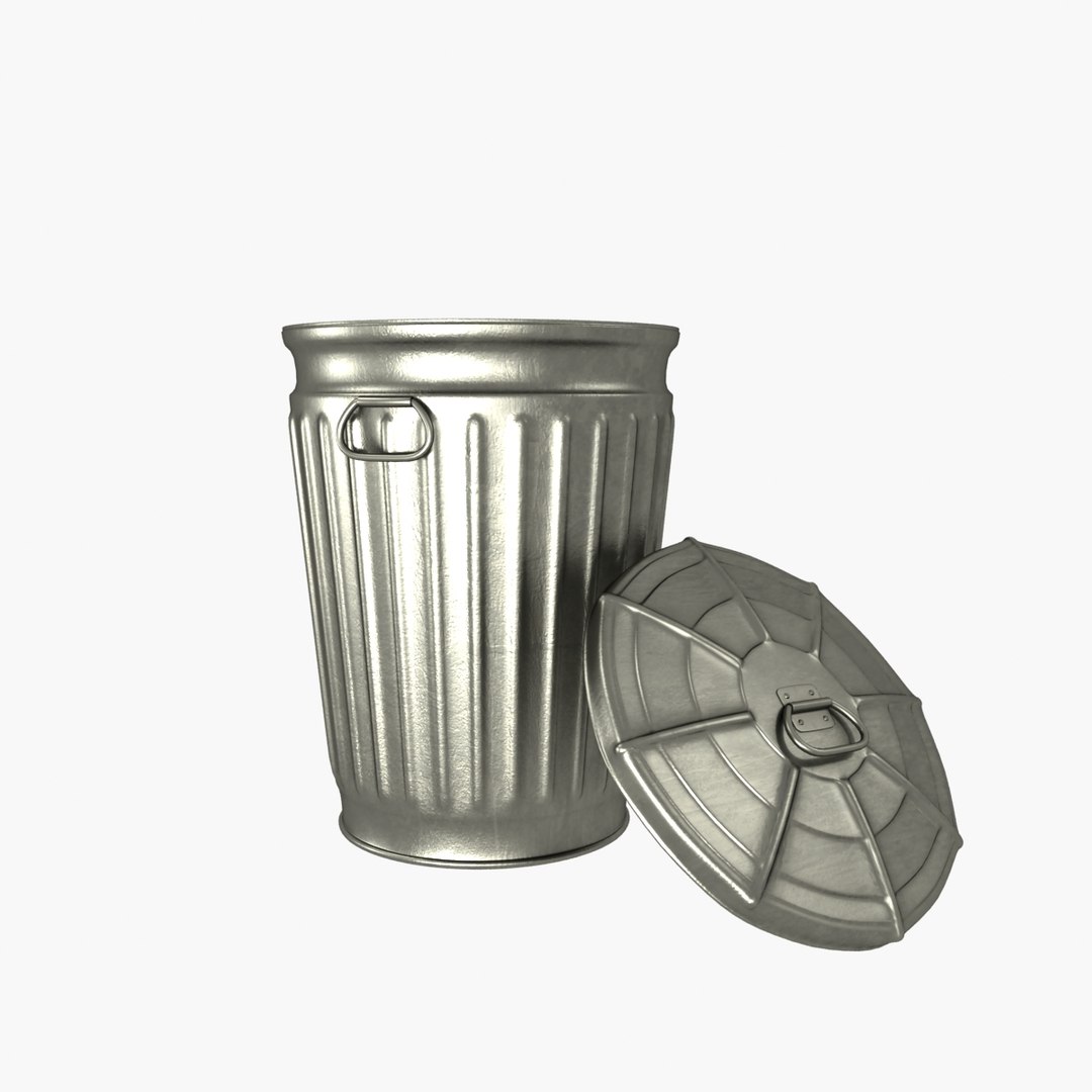 Normal Trash 3d Model