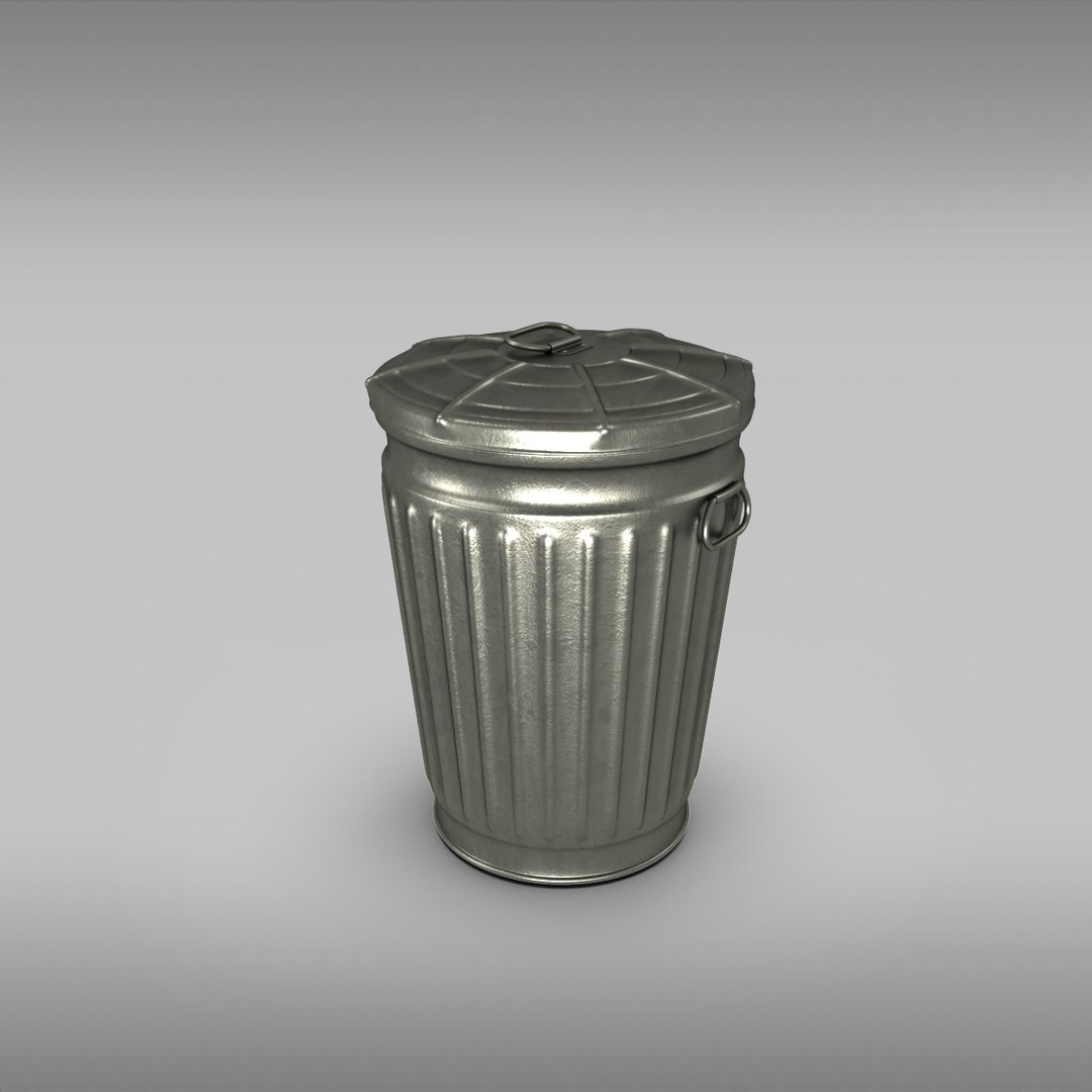 Normal Trash 3d Model