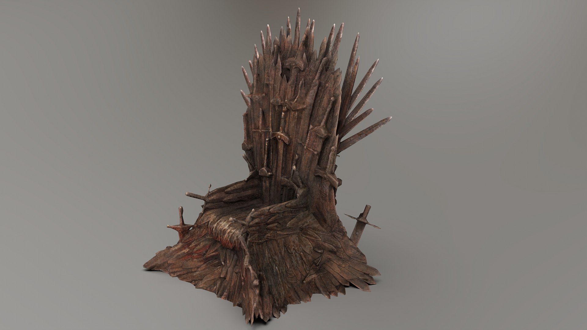 3D Throne - TurboSquid 2149713