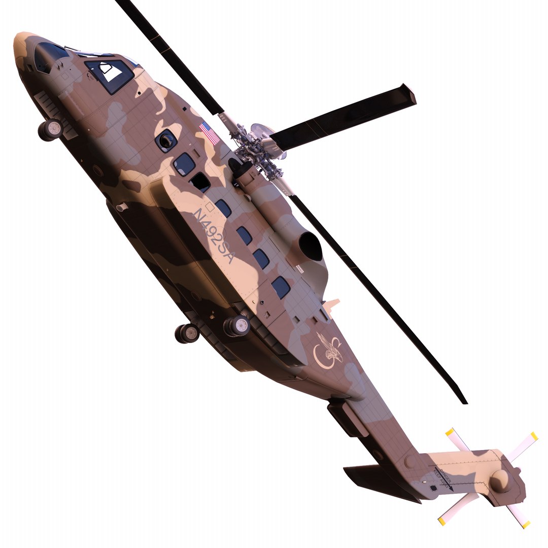 3d Model Sikorsky H-92 Superhawk