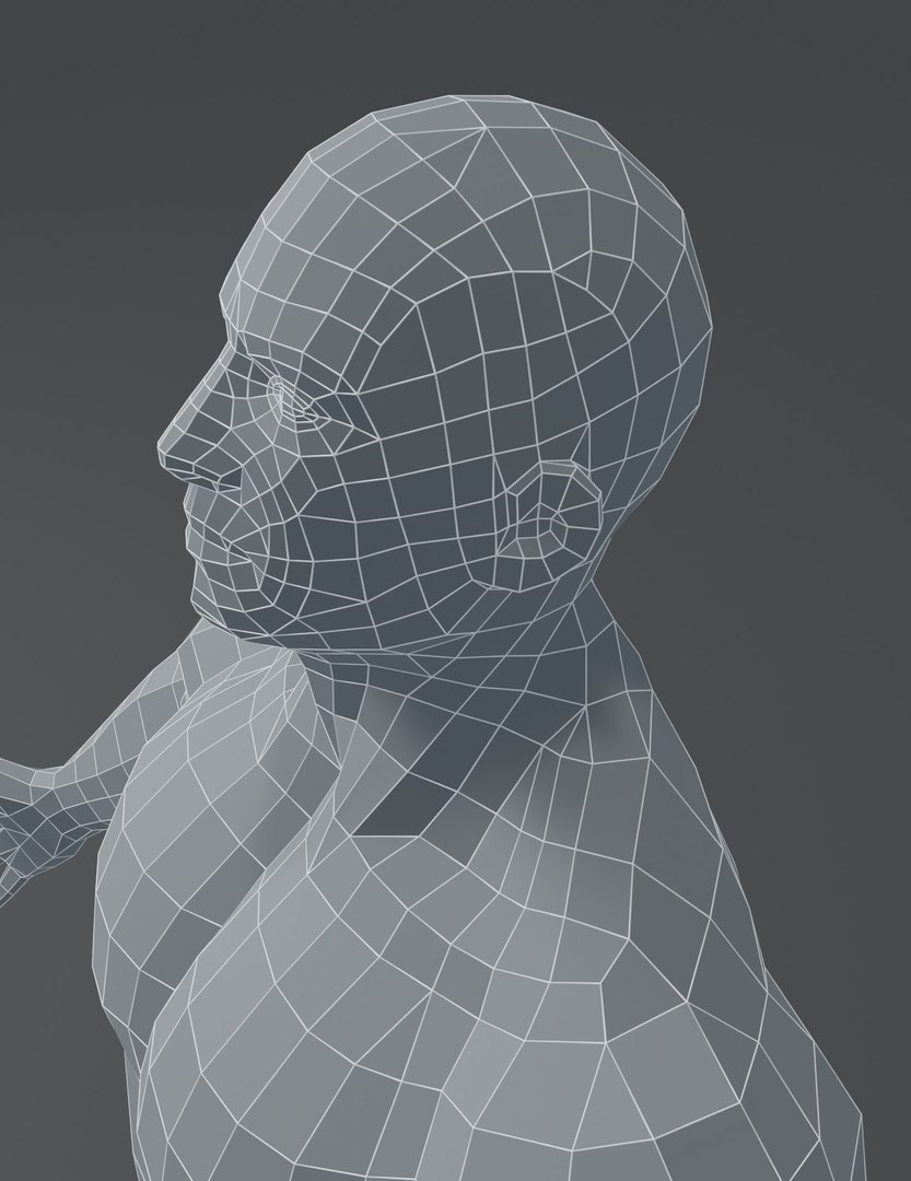 3D Male Body Base Mesh Model - TurboSquid 1520650