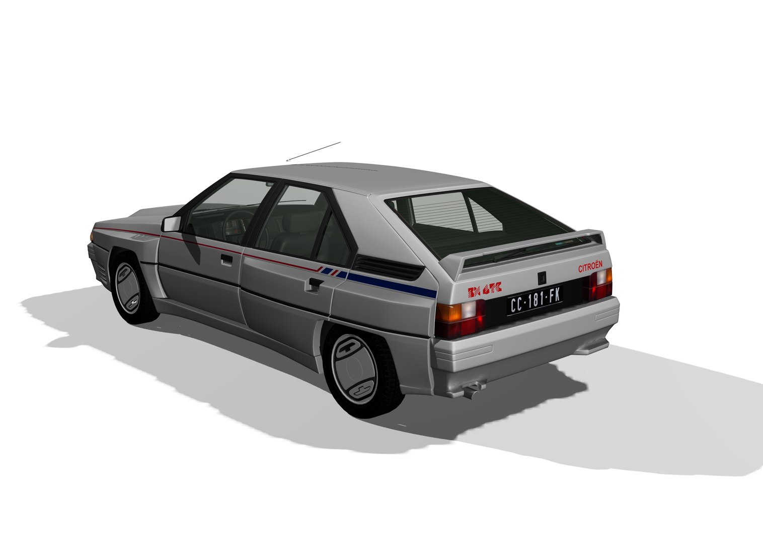 3D Citroen BX 4TC Model - TurboSquid 1760039