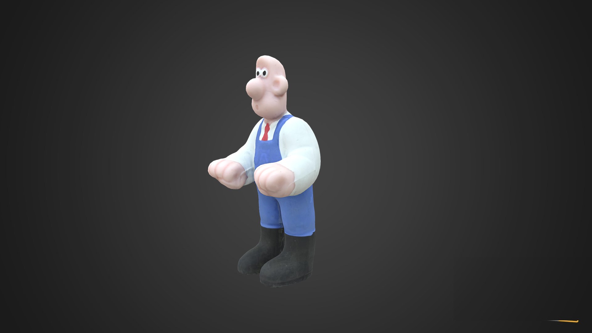 3D Game Ready Wallace Figure Model - TurboSquid 2015119