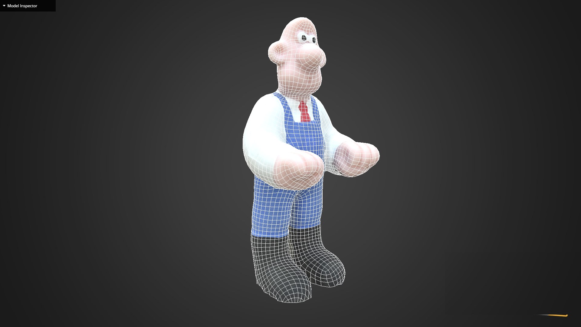 3D Game Ready Wallace Figure Model - TurboSquid 2015119