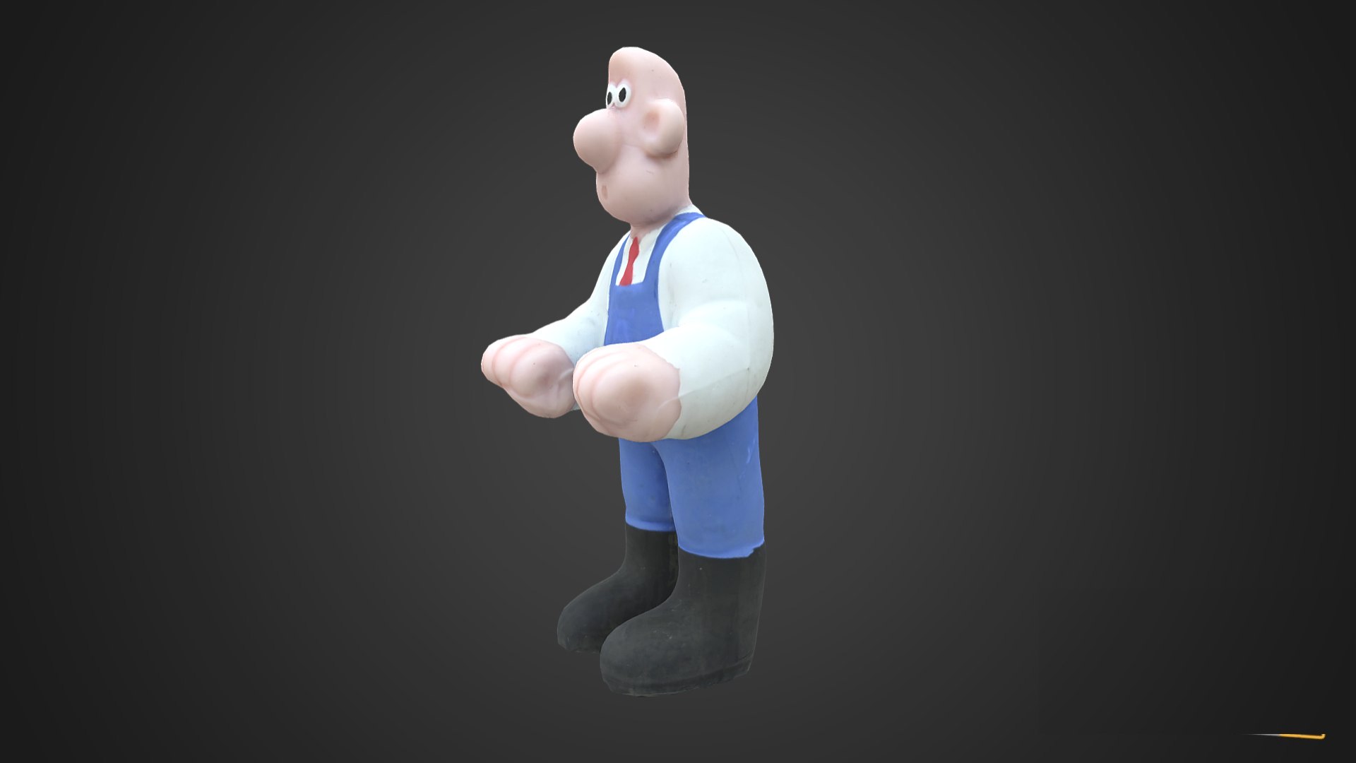 3D Game Ready Wallace Figure Model - TurboSquid 2015119