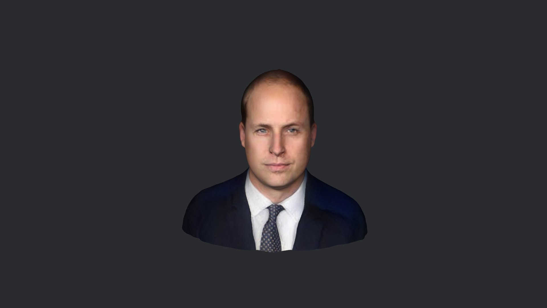 Prince William- Realistic Bust Head Ready 3d Model 3D Model ...