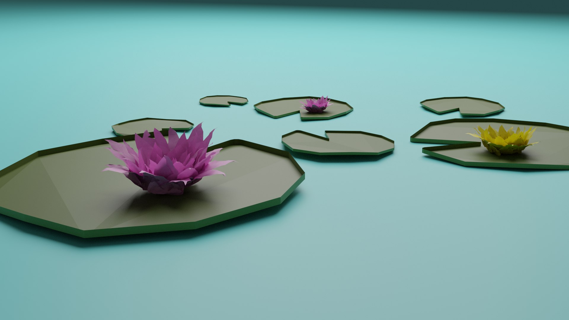Lotus Flower 3D model - TurboSquid 2182165