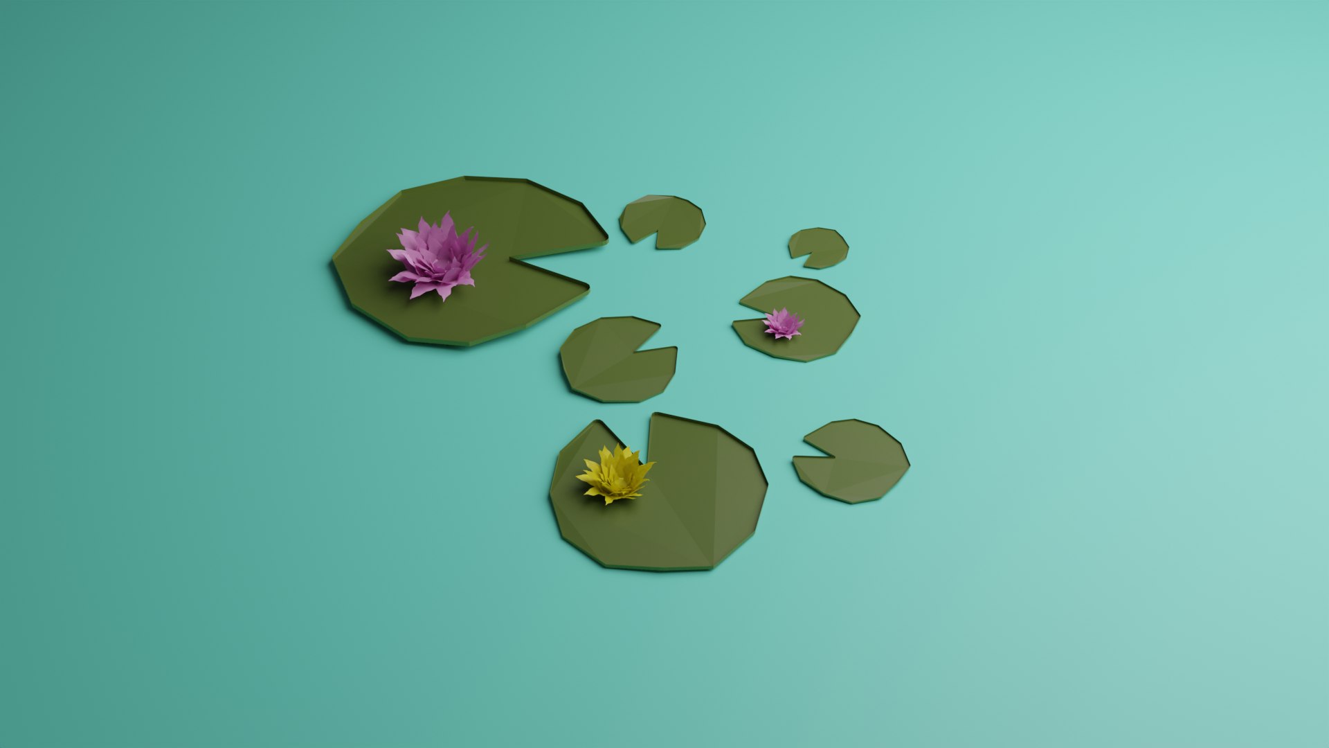 Lotus Flower 3D model - TurboSquid 2182165