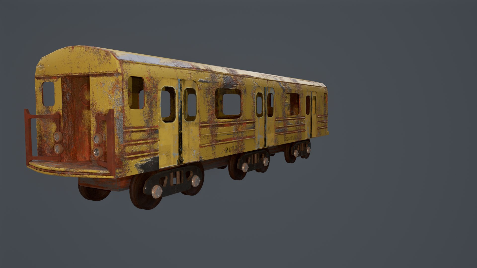 3D Model Old Train - TurboSquid 2107001