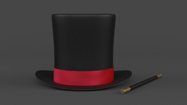 modelo 3d Sombrero de mago - TurboSquid 2111565
