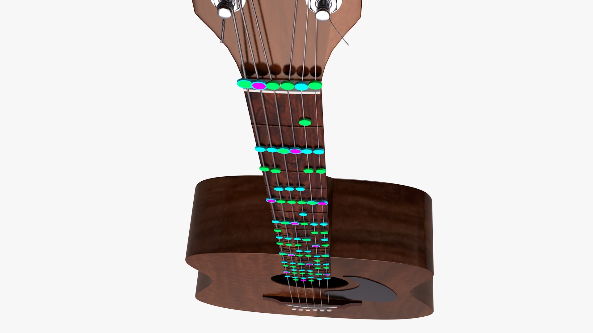 3d Model Guitar Scales Turbosquid 1957390