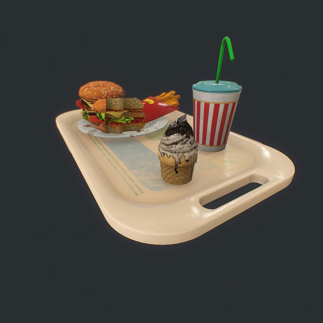 3D Burger Pbr Model - TurboSquid 1236597