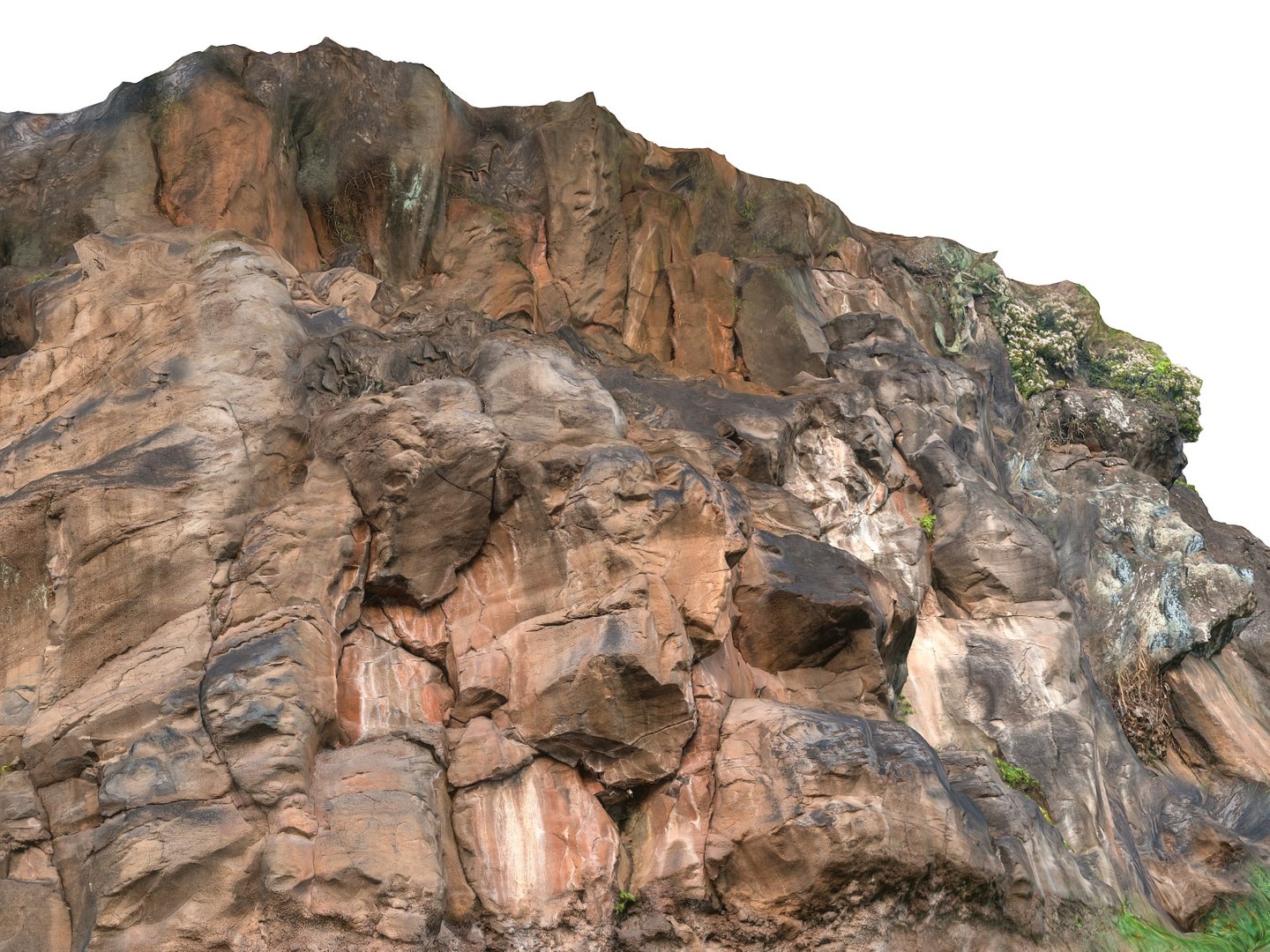 3D Madagascar Cliff Rock 16k Model - TurboSquid 1219995
