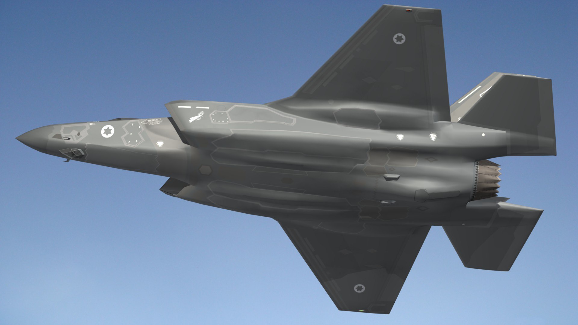 3D F35A Lightning II IAF - TurboSquid 1834949