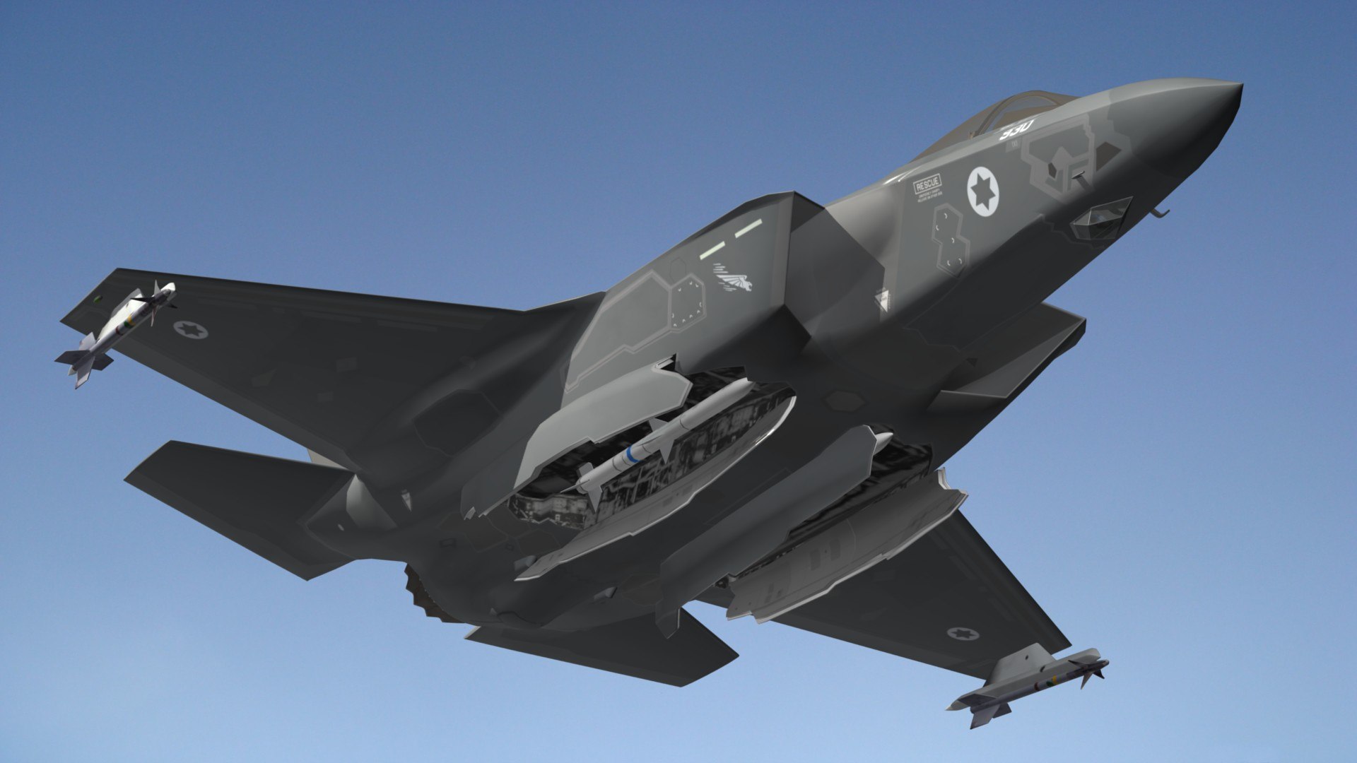3D F35A Lightning II IAF - TurboSquid 1834949