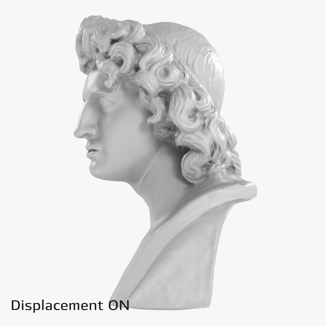 3D Bust Alexander Great - TurboSquid 1213909