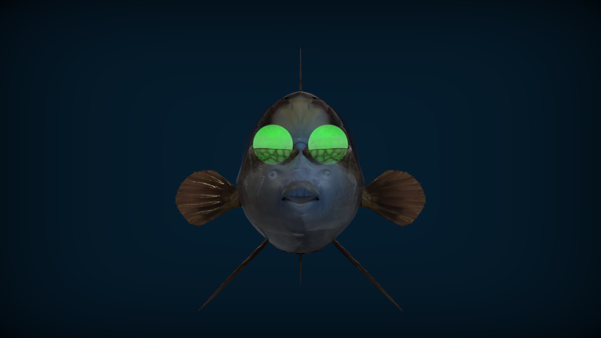 3D Macropinna - TurboSquid 2306376