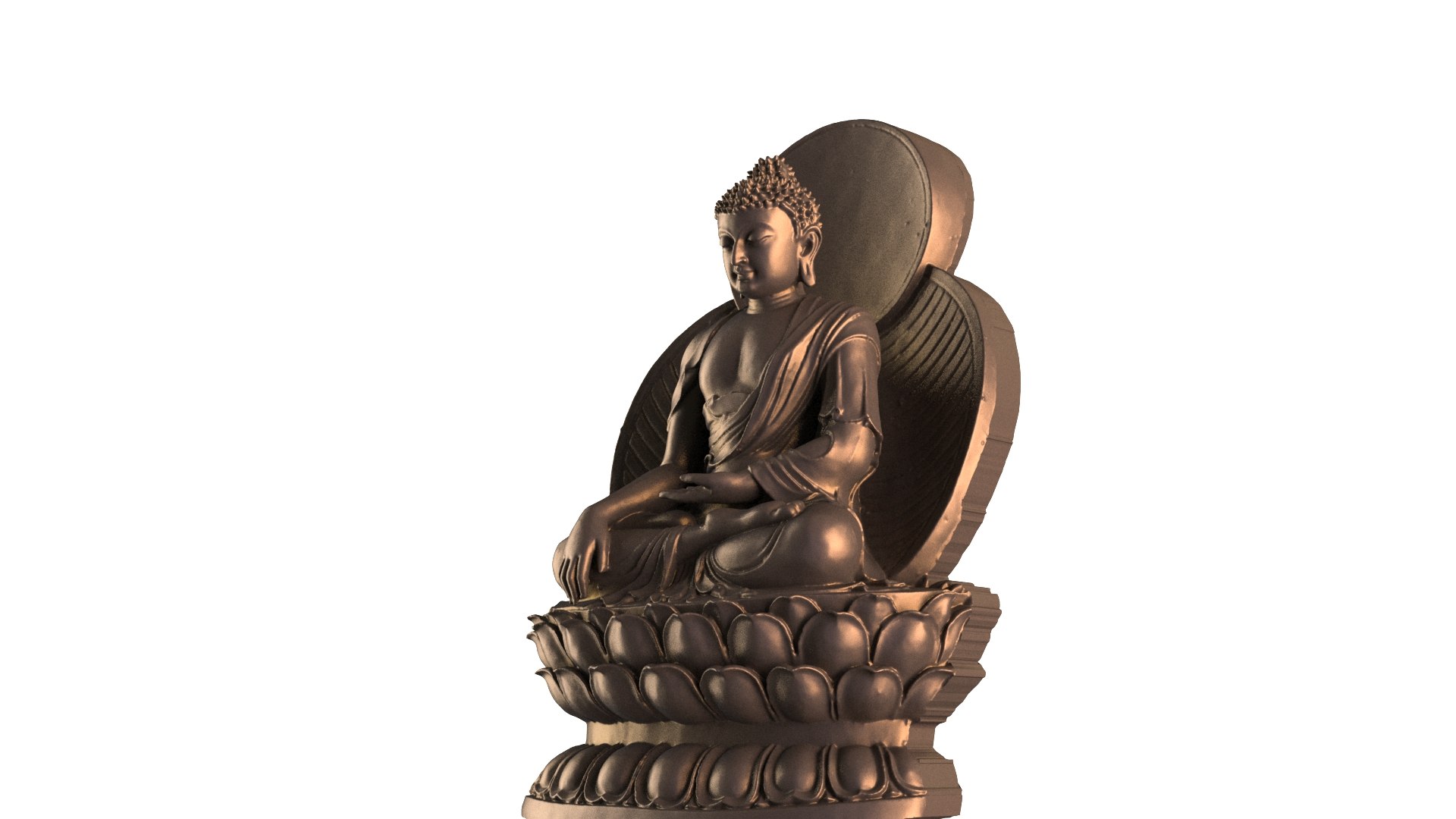 3D Buddhist Statues 038 Model - TurboSquid 2001185