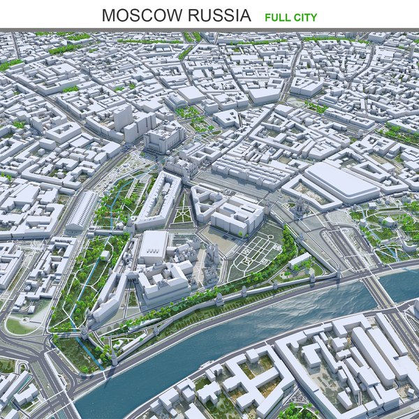 3D Moscow Models | TurboSquid