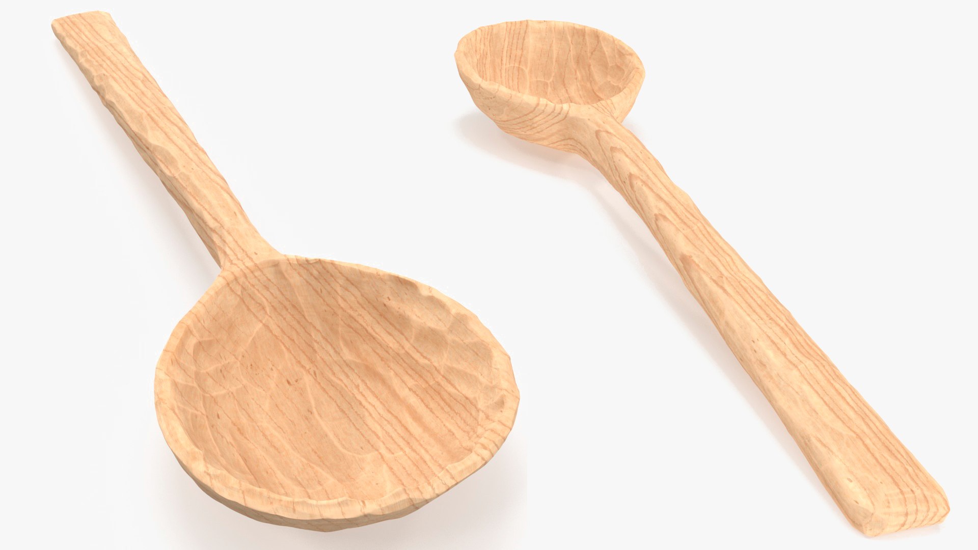 Wooden Carved Spoon Light 3D - TurboSquid 2155444