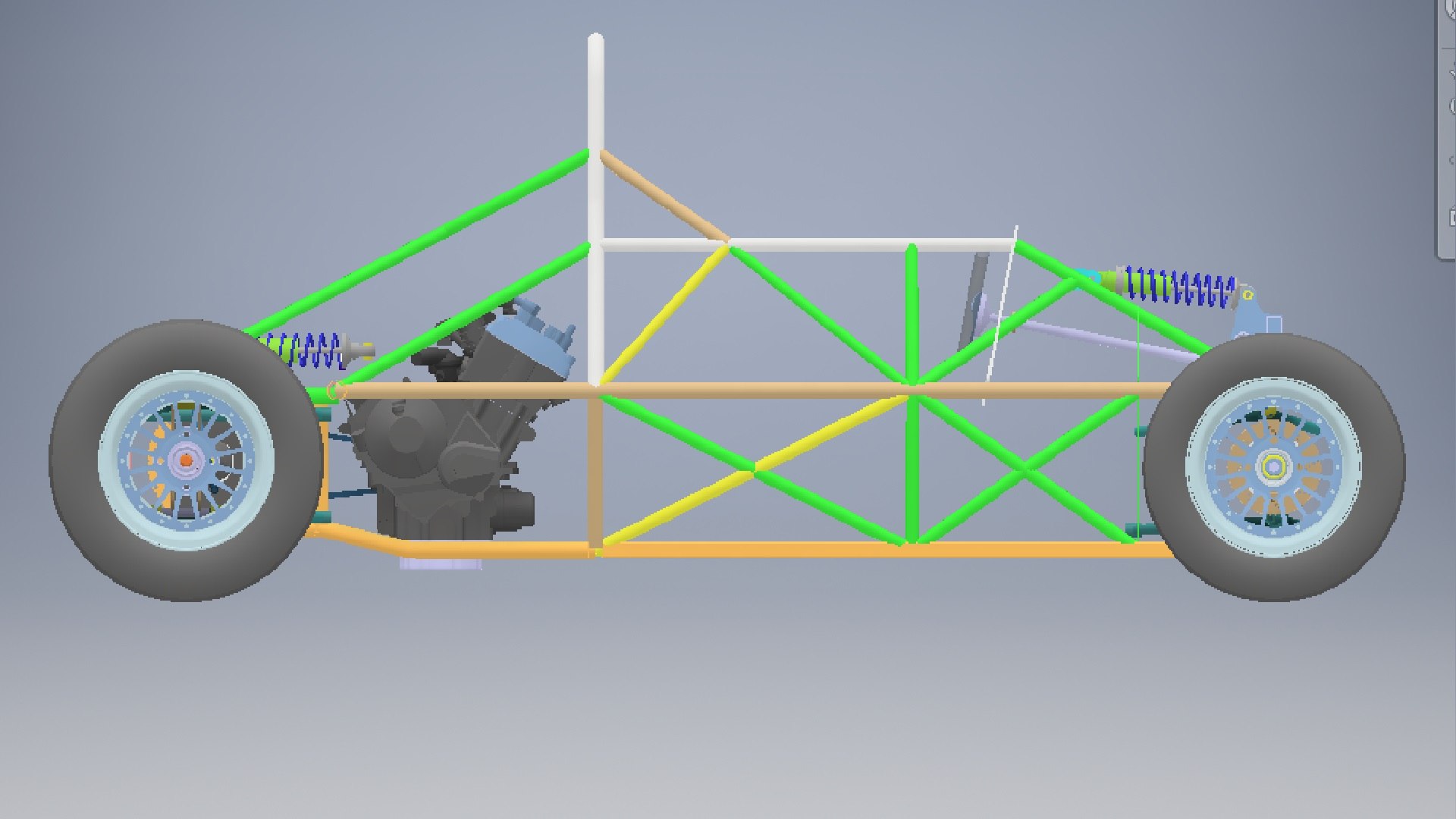 Formula Car Full Chassis 3D Model - TurboSquid 1787398