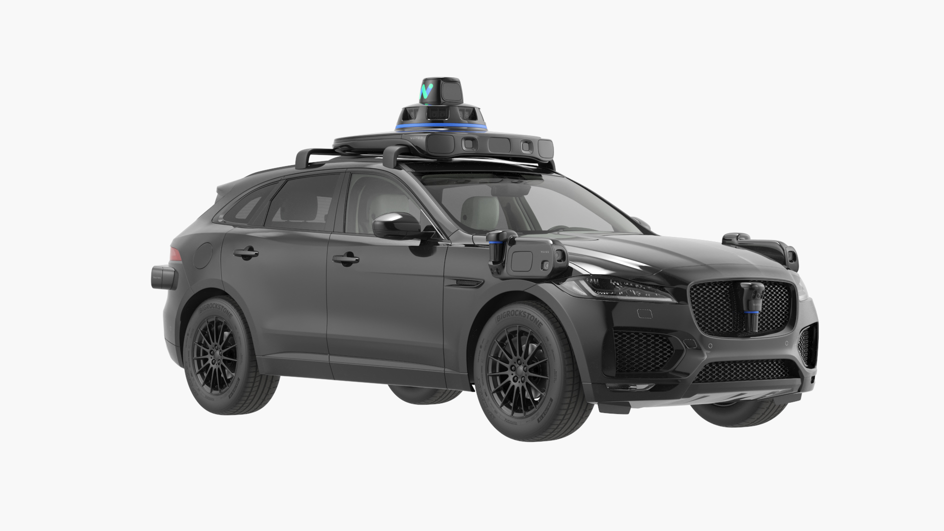 AI Powered Autonomous Taxi SUV Black 3D Model - TurboSquid 2386167
