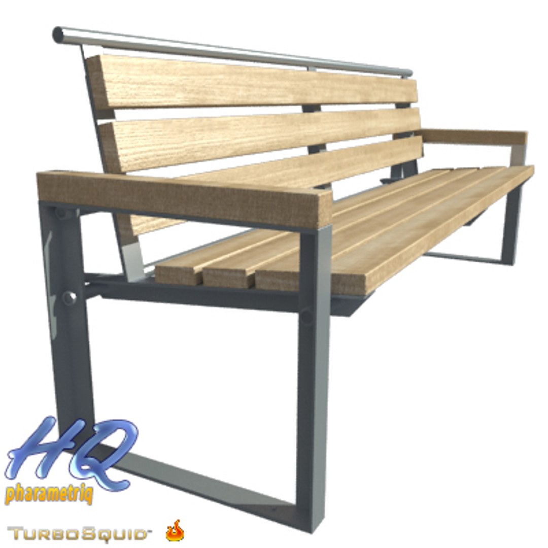 Bench 20 3d Model