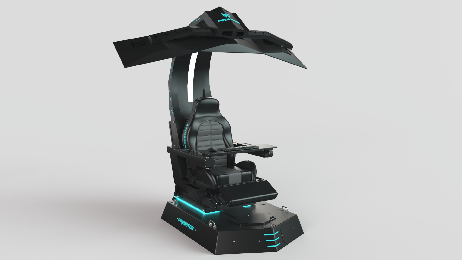 3D Simulator Chair Model - TurboSquid 1481247