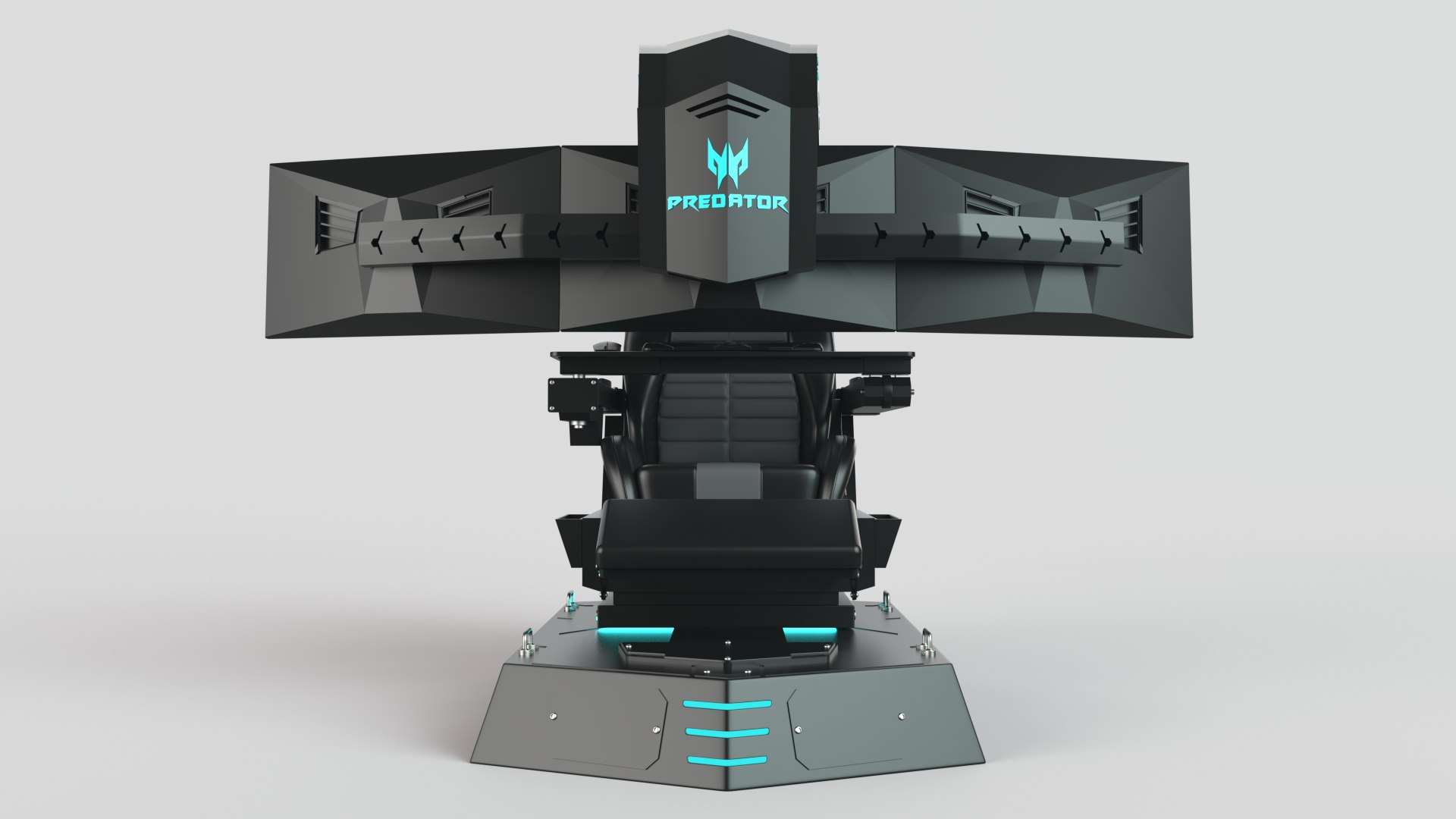 3D Simulator Chair Model - TurboSquid 1481247