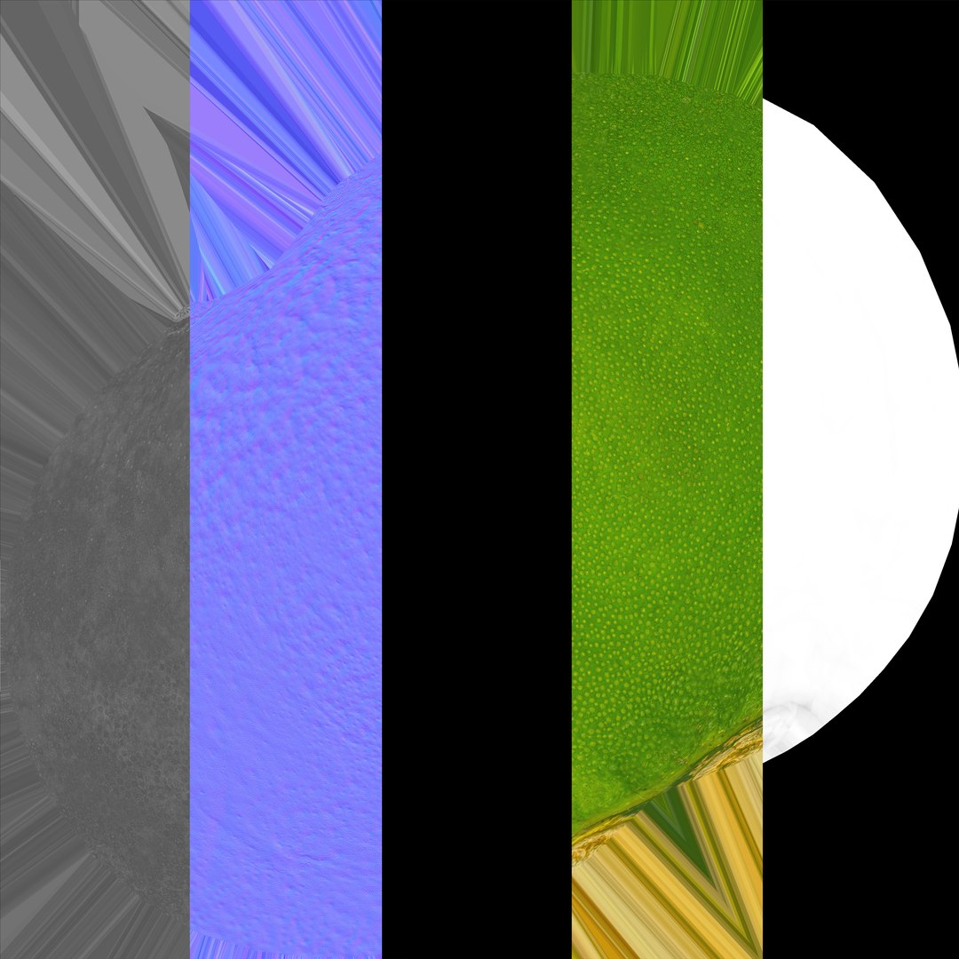 3D Model Prop 26 Lime Whole - TurboSquid 2146917