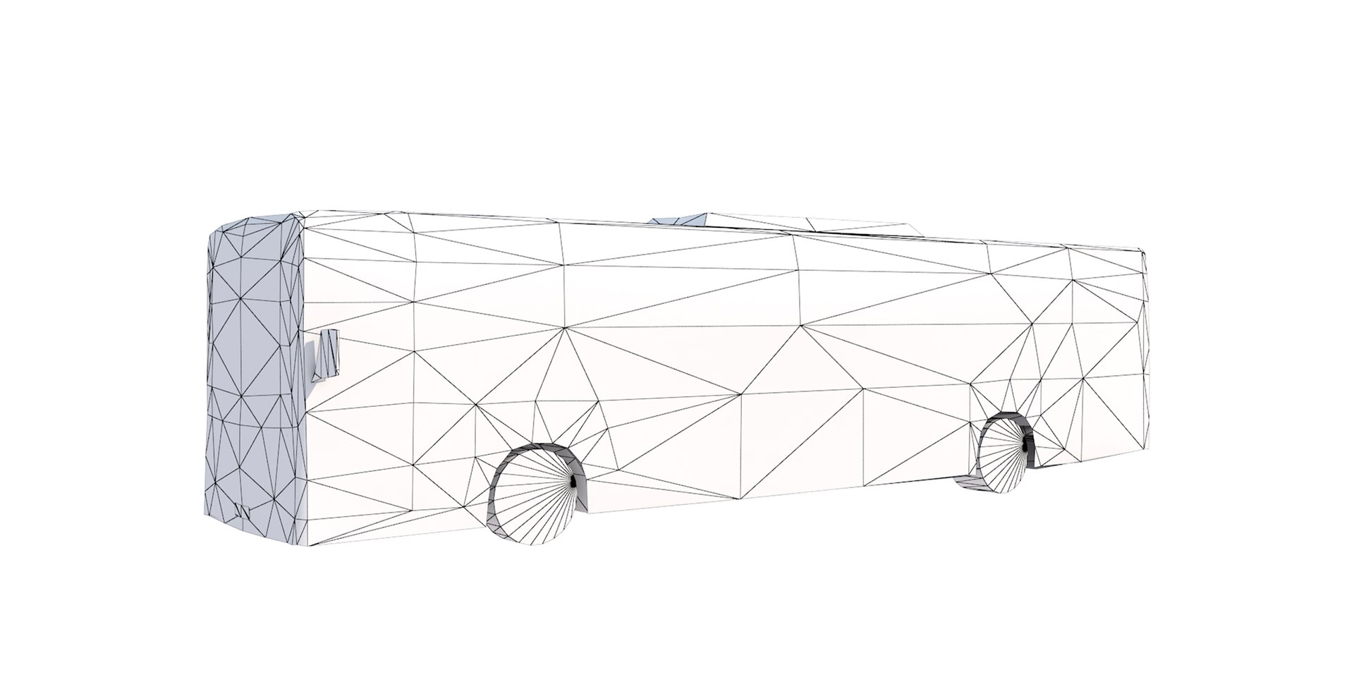 5 BUSES LOW POLY 3D - TurboSquid 1987180