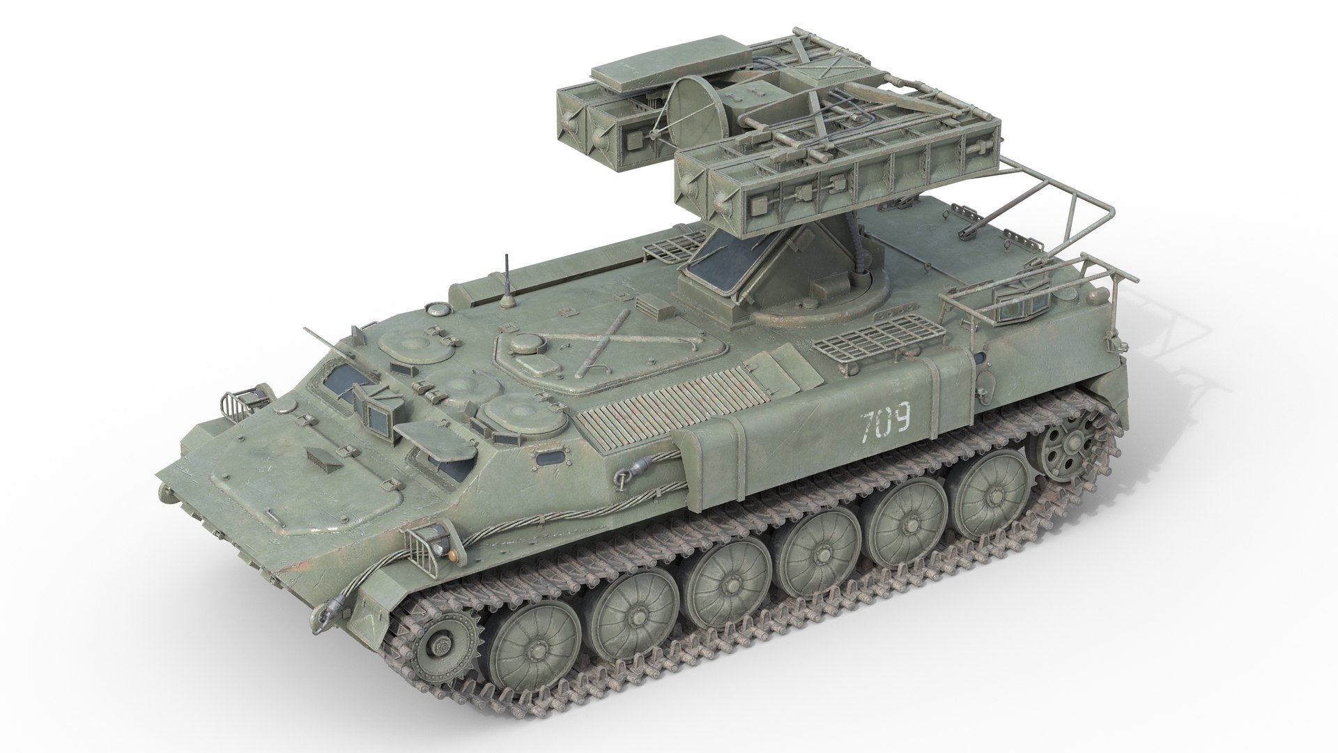 3D 9K35 Strela 10 Vehicle Mounted SAM - TurboSquid 2317531