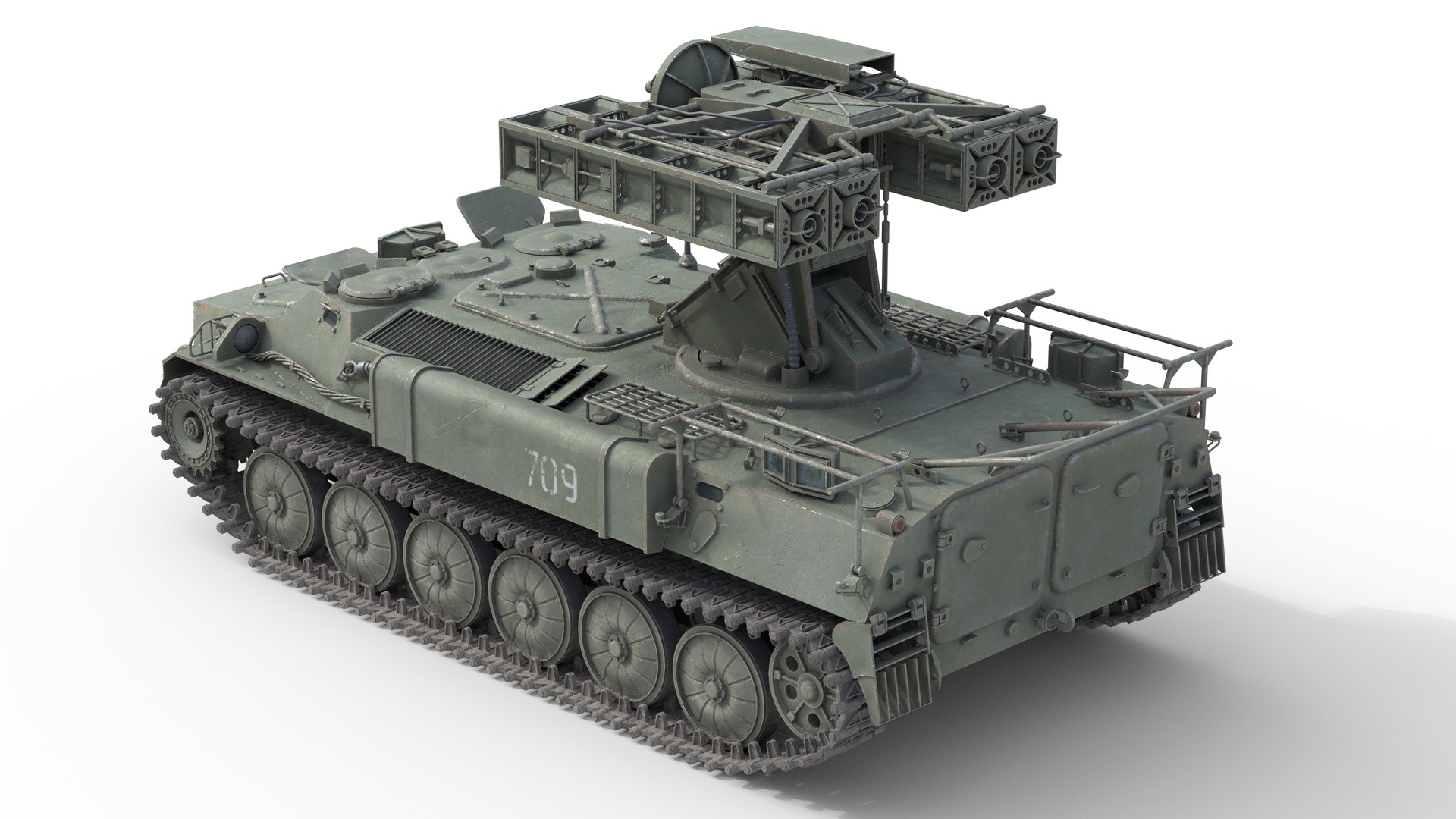 3D 9K35 Strela 10 Vehicle Mounted SAM - TurboSquid 2317531