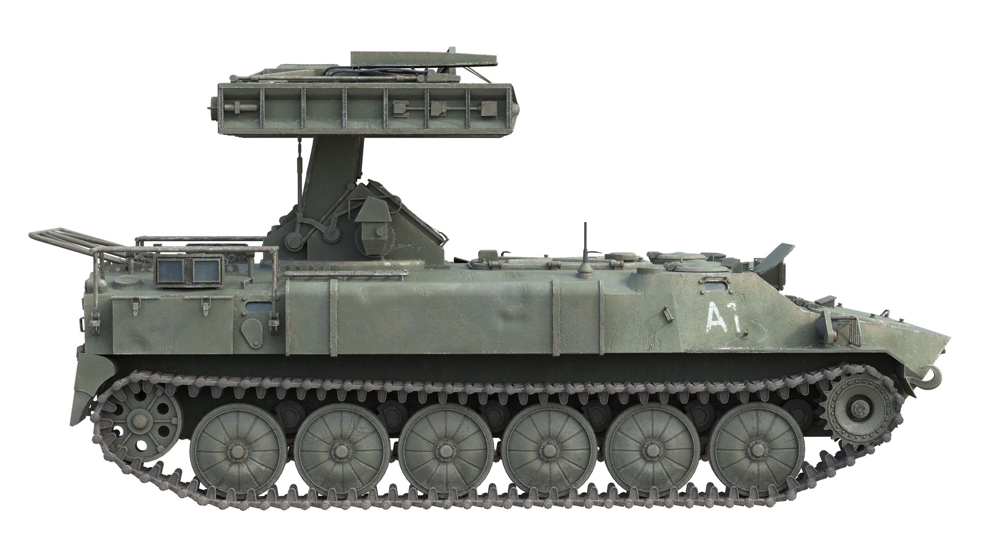 3D 9K35 Strela 10 Vehicle Mounted SAM - TurboSquid 2317531