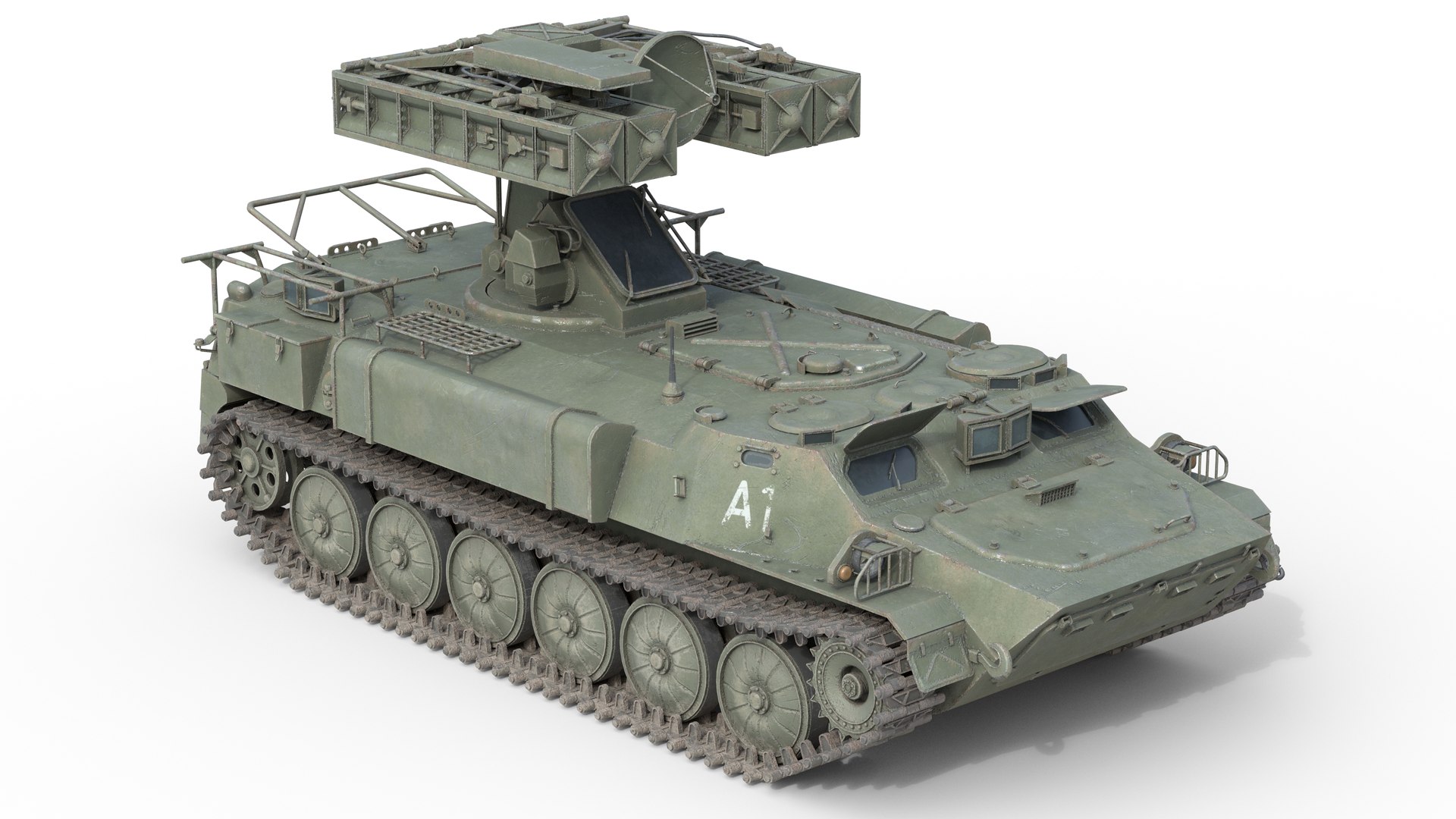 3D 9K35 Strela 10 Vehicle Mounted SAM - TurboSquid 2317531