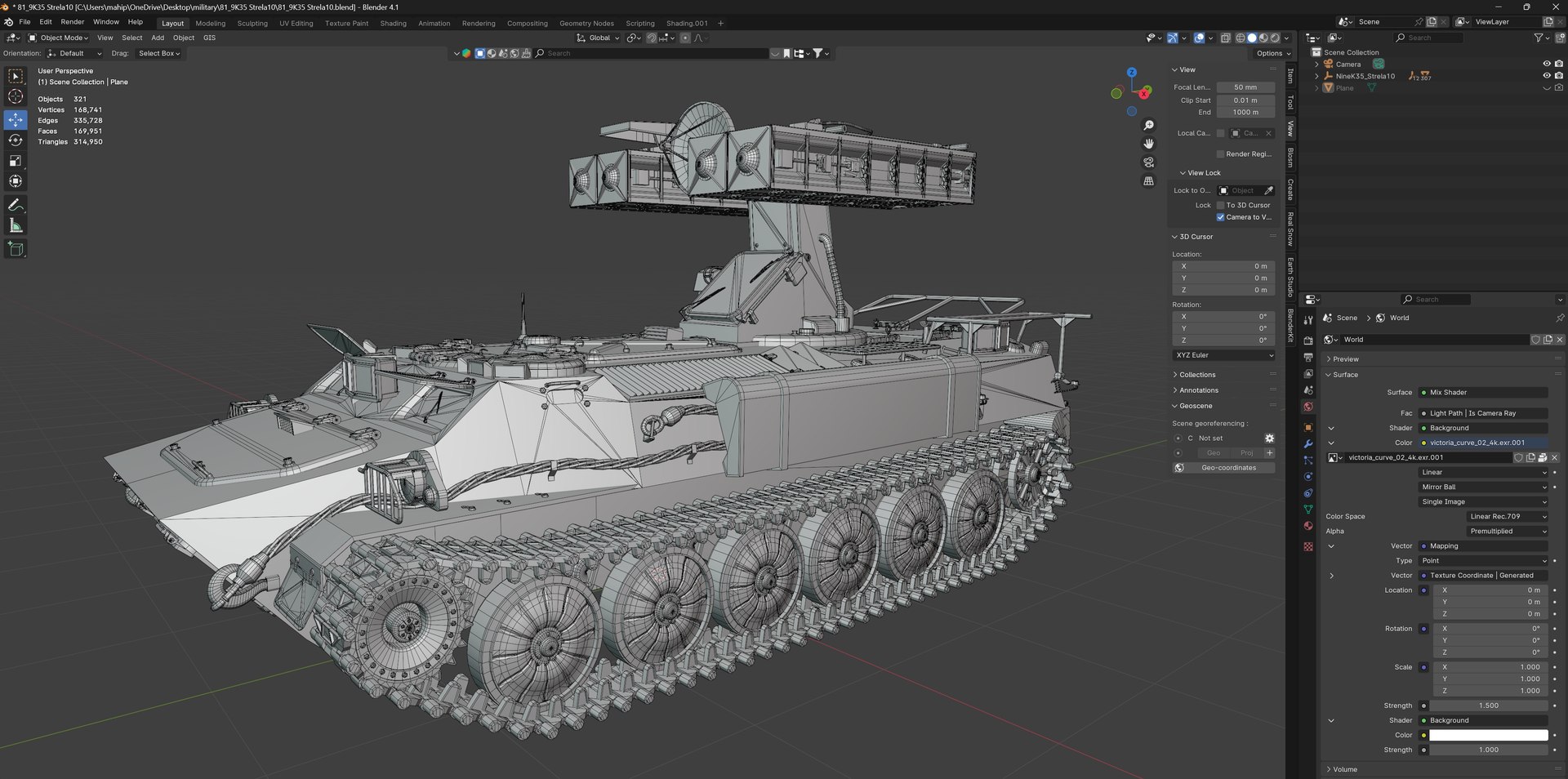 3D 9K35 Strela 10 Vehicle Mounted SAM - TurboSquid 2317531