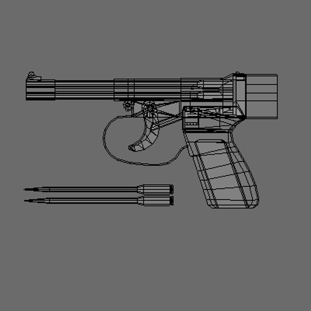 Spp-m Pistol 3d Model