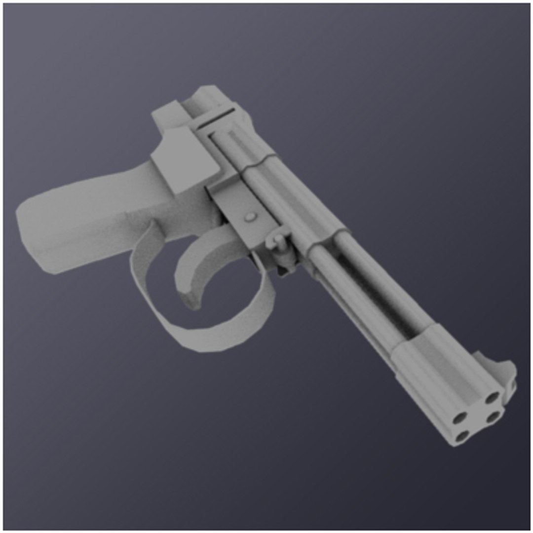 Spp-m Pistol 3d Model