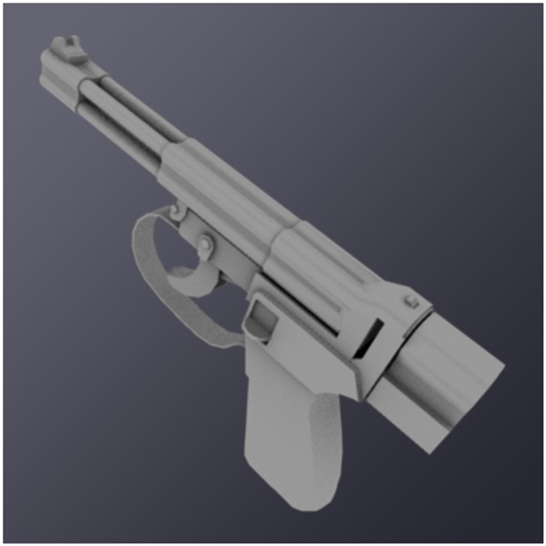 Spp-m Pistol 3d Model